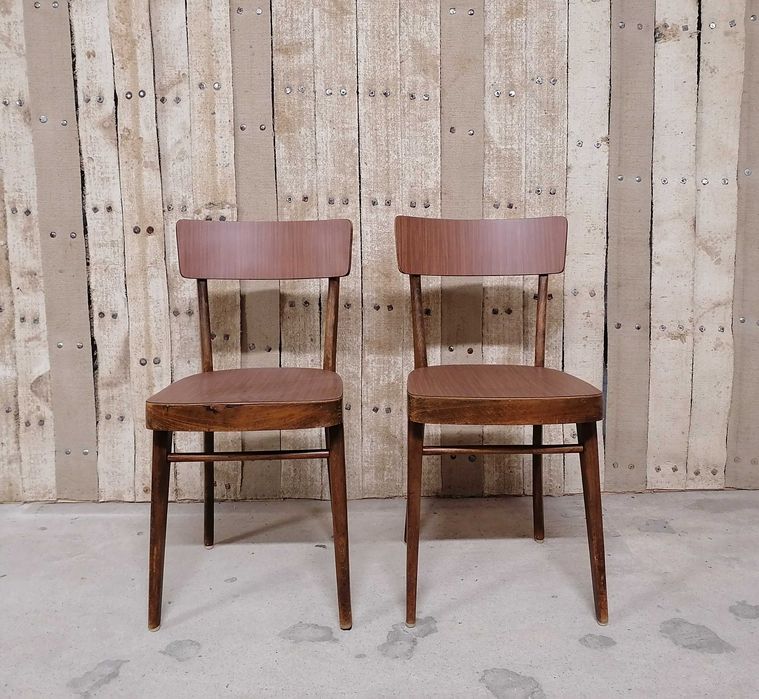 Scaune vechi din lemn stil Mid Century, Italia Gradistea • OLX.ro