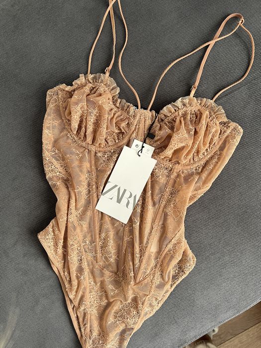 Ново дантелено боди Zara гр. Варна Възраждане 1 • OLX.bg