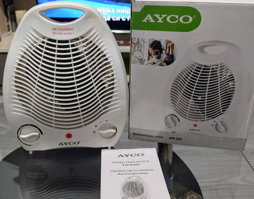 Вентилаторна печка AYCO,за лято и зима. гр. Кюстендил Запад • OLX.bg