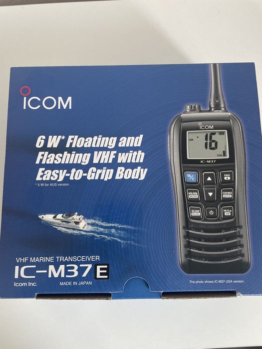 Icom IC-M37E Emițător-Receptor Fără Fir UHF/VHF Set 1buc Timisoara • OLX.ro
