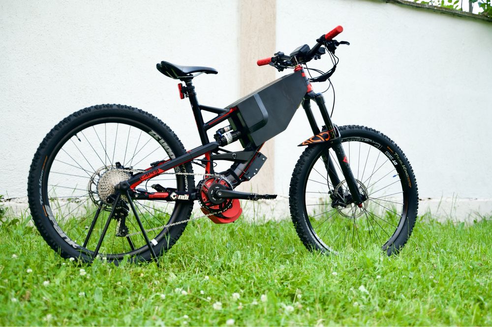 Електрическо колело YT CAPRA 2017 3000W BAFANG/ASIBAC855 (BABY SURRON ...