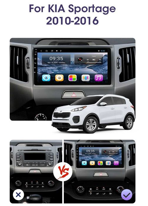 Navigatie Android-Kia Ceed si Sportage 3 de 9 inch-Radio WiFi Gps Waze Bucuresti Sectorul 4 • OLX.ro