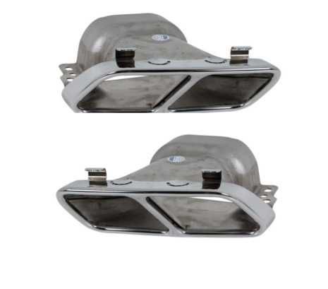 Чисто нови . Двойни Накрайници AMG ауспух Mercedes GL/S/CL/GLA/A гр ...