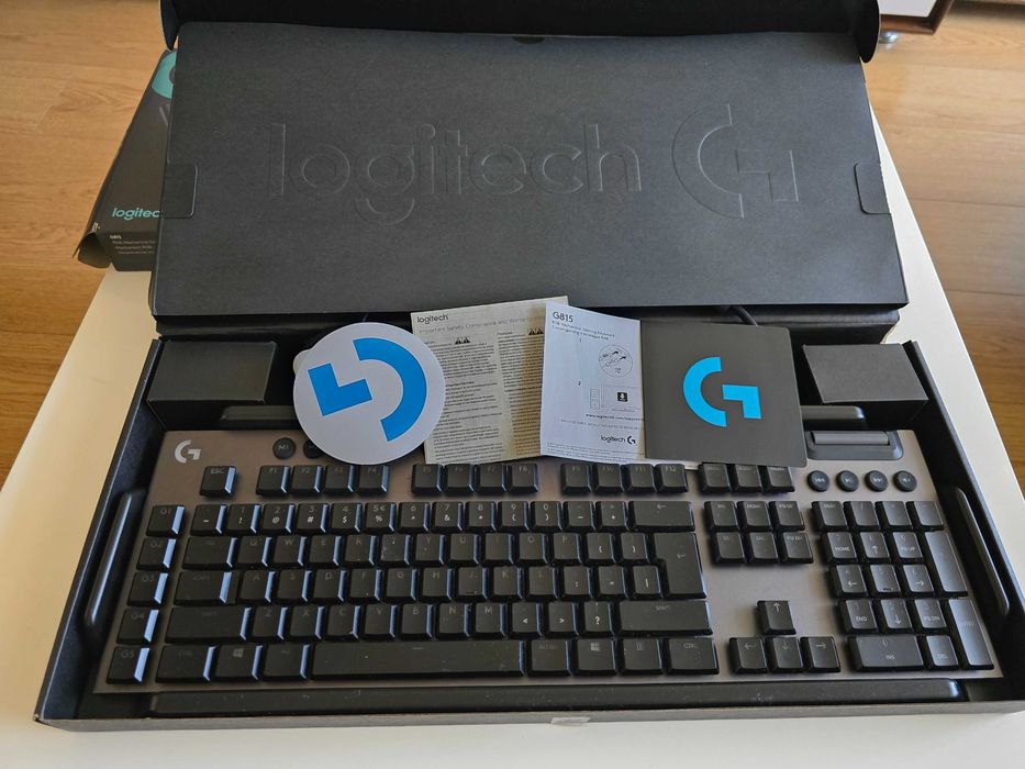 Tastatura Logitech G815, Ultraslim, Switch Clicky, RGB Lightsync ...