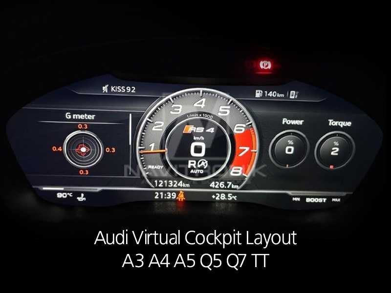 Activare afisaj sport layout RS Virtual Cockpit Audi TT A3 A4 A5 Q5 Q7 Sibiu • OLX.ro