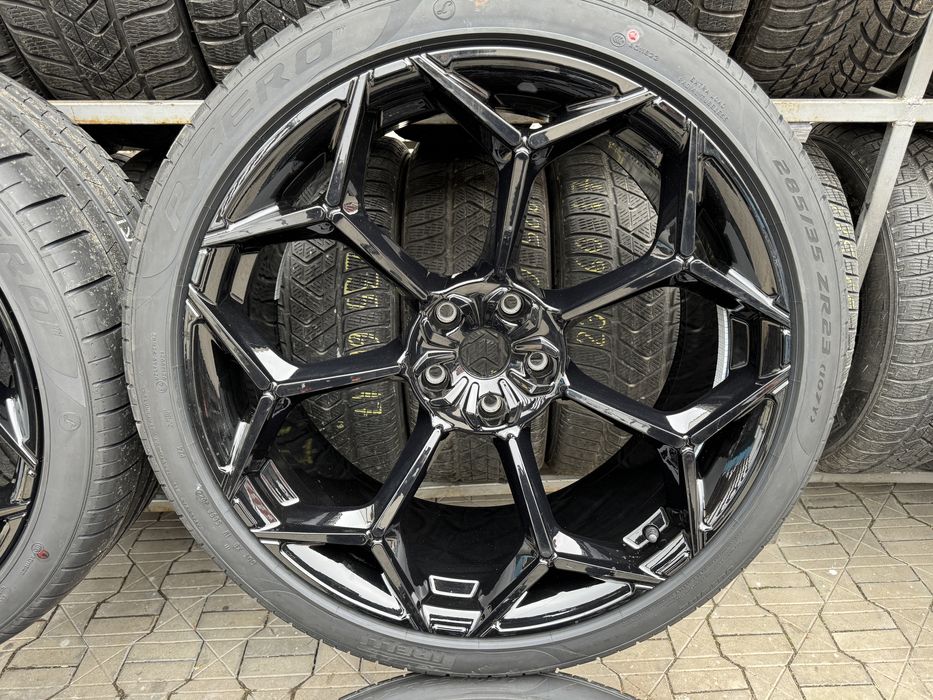 Jante Originale Lamborghini URUS R23 Black Edition echipate vara noi ...