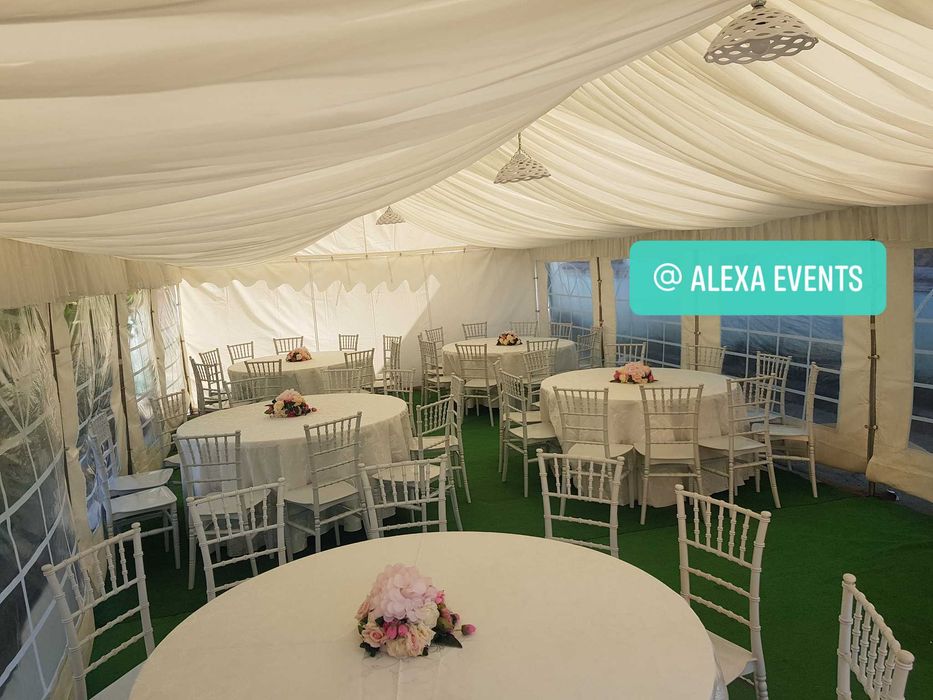 Cort botez corturi nunta decor aranjamente cununie aniversare majorat ...