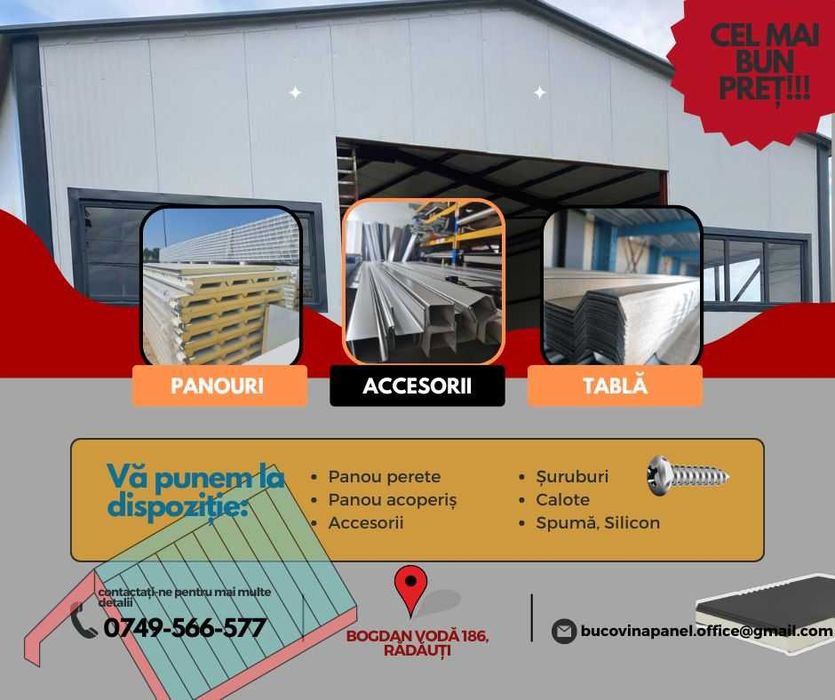 Panouri sandwich / Containere / Policarbonat Radauti • OLX.ro