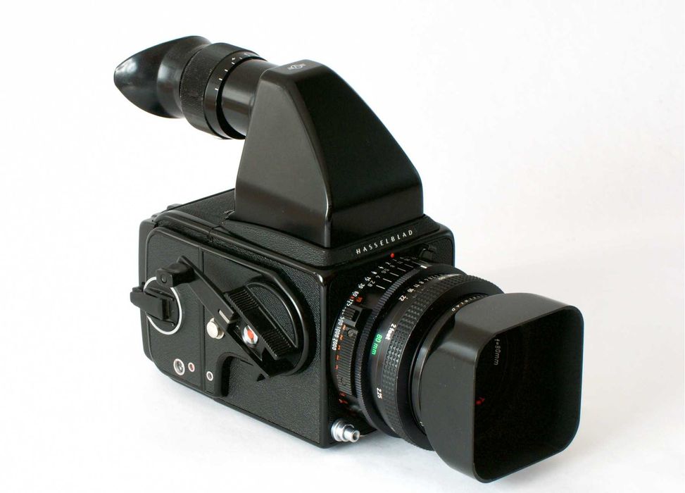 Hasselblad 2000 FC/M, Carl Zeiss Planar 80/2,8, WLFinder ,Prisma HC-4 ...