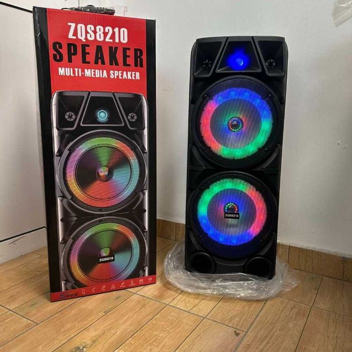 Караоке тонколона със светлини ZQS8210 гр. Пловдив Център • OLX.bg