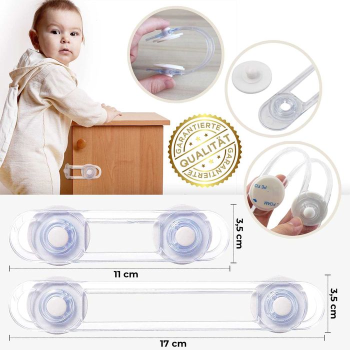 Set 10 Sigurante sertar copii pentru usi, cu adeziv 3M, dulap,frigider Bucuresti Sectorul 6 • OLX.ro