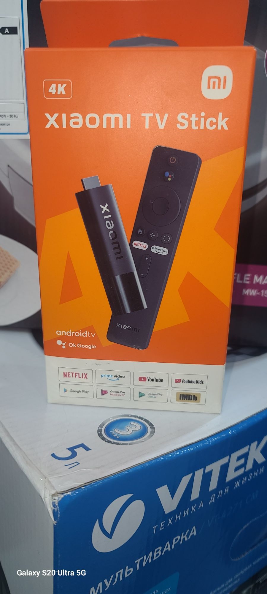Тв приставка на Андроид 11 Xiaomi Mi TV Stick 4K: 42 у.е. - Аксессуары ...