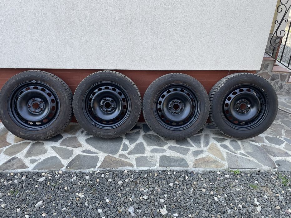 Anvelope + jante 205/55 R16 Debica FrigoHP2 iarna Miresu Mare • OLX.ro