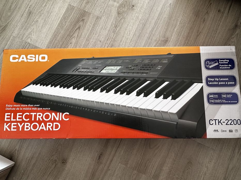 Casio CTk 2200 model electronic piano, гр. Кърджали Възрожденци • OLX.bg