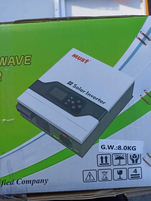 Invertor solar Off-grid 3Kw 24V MUST / 5Kw 48V MUST / Stick WiFi ...