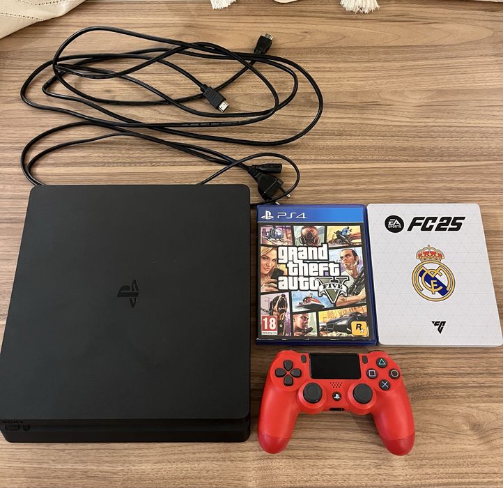 PlayStation 4+ Fc25 и GTA5+controller гр. Харманли • OLX.bg