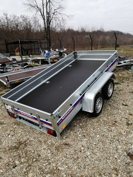 Oferta remorca noua, 2 axe 750 kg, se conduce cu B Brasov • OLX.ro