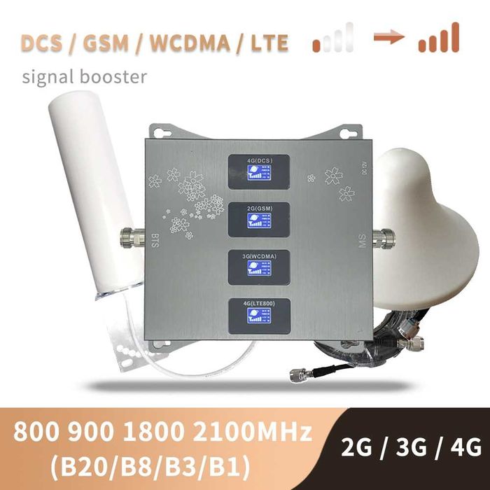 2G 3G 4G 5G LTE Booster Усилвател Сигнал 700~800~900~1800~2100 MHz гр. Русе Център • OLX.bg