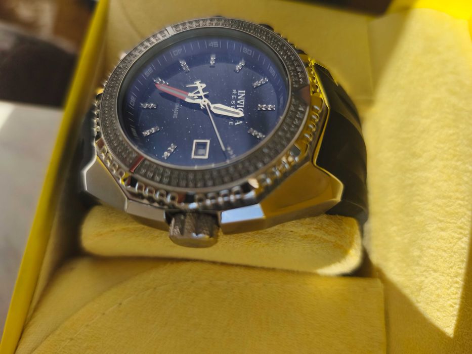 Original autentic INVICTA AUTOMATIC diamond WATCH, Seiko nh35 гр. София ...