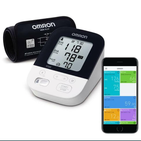Тонометр Omron M4 Intelli IT с адаптером .1 год гарантия