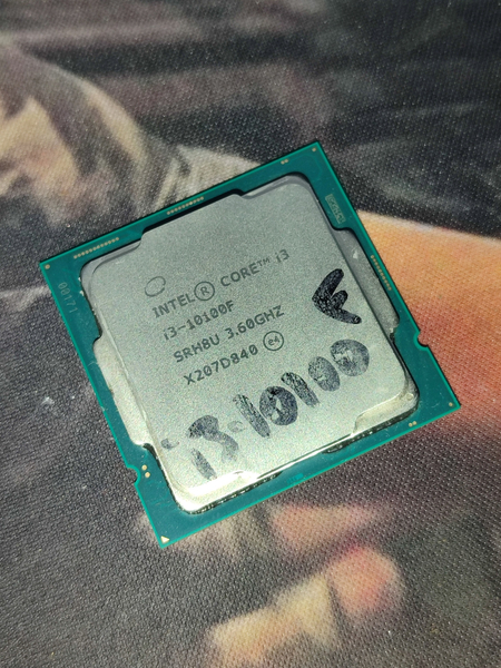 Процессор i3 10100f