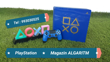 PlayStation 4 SLIM. HDR. Yengi Joystick Bilan. + Games.