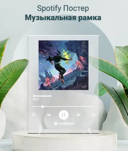Spotify Спотифай постер интерьерный фигурка, подарок,