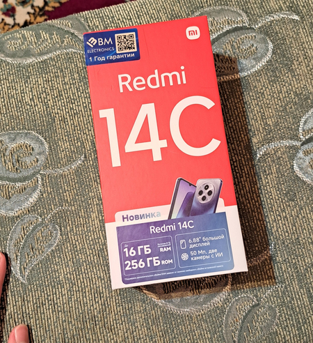 Продаю новый телефон redmi 14 C