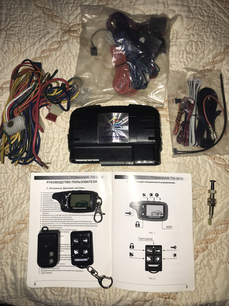Signalizatsiya Tomahawk TW 90-10. Turbo timer! Yangi