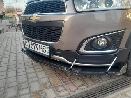 Продам спойлер на каптиву на капот