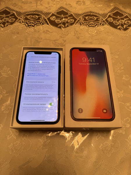 iPhone X 256 идеал