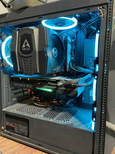Игровой ПК 7 5800x/rtx3070ti/32gb ram