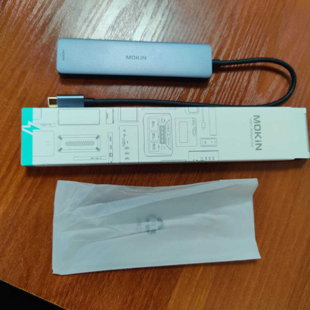 MOKiN USB-C Hub Adapter for MacBook Pro/ Air 7 in 1