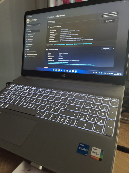 HP noutbuk sotiladi core i-5 1235U ddr4 16gb 512gb ssd nvme