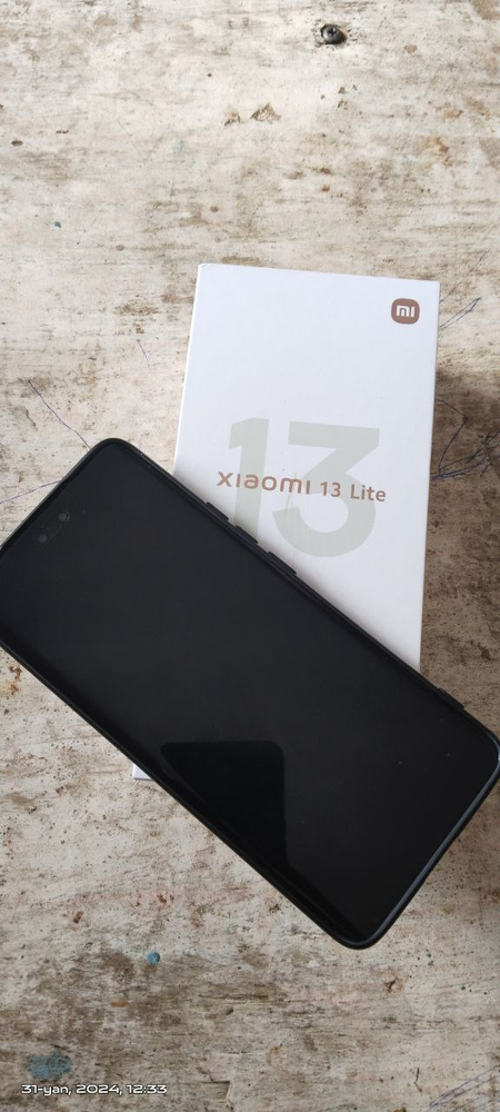 Xiaomi 13 Lite Qora 8gb ram/ 256 gb rom