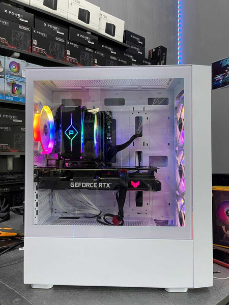 Мощный Компьютер! Core I5 12400F / RTX4060TI 8GB / DDR4 16GB /SSD 512