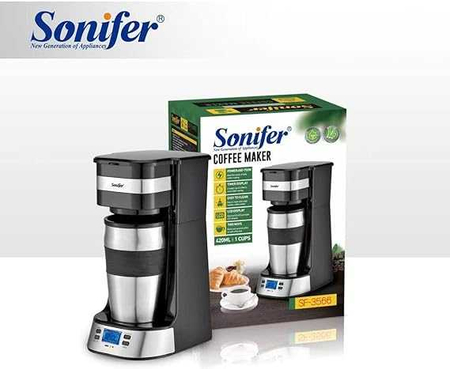 Капельная кофеварка 750 л Sonifer SF-3564. кофемашина Sonifer SF-3540