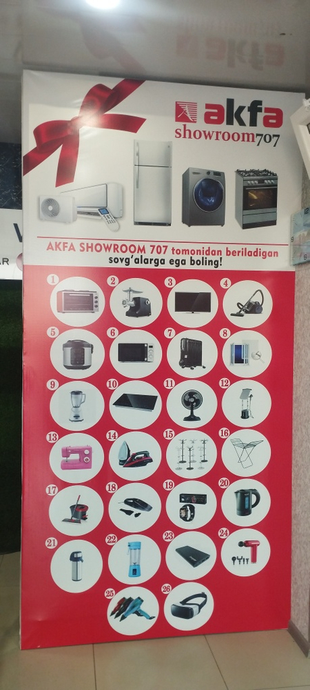 Akfa rom ishglab chiqaramiz qishga bizda chegirmalar