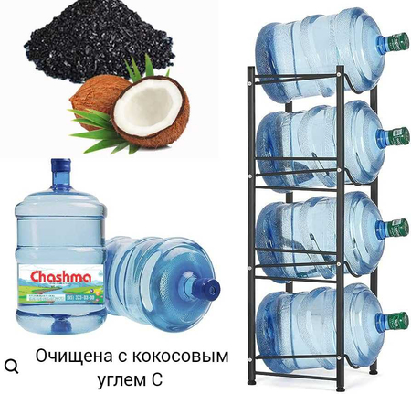 Доставка воды 19 л до дома и офиса
