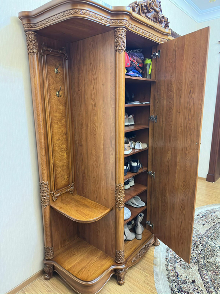 Шкаф натуральный шпон