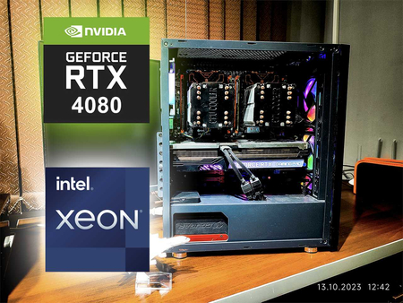 Супер мощный компьютер XEON RTX3080 DDR4 128gb мощнее i3 i5 i7 i9