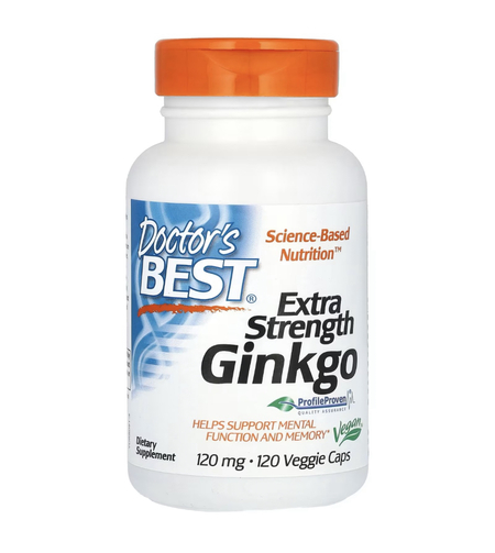 Гинкго билоба /Ginkgo Biloba / 120 веган.капсул