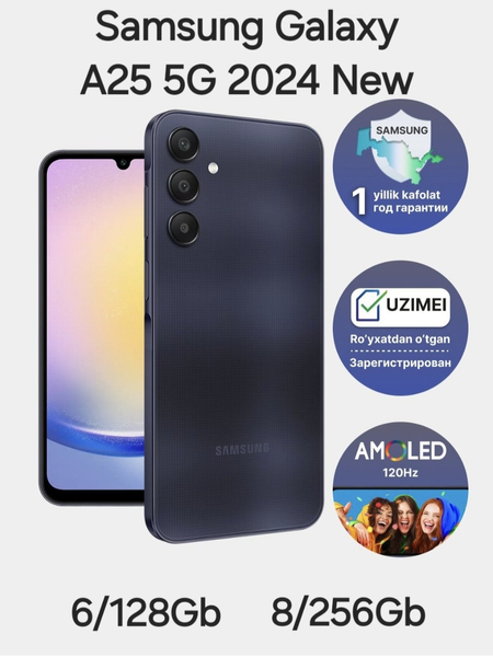 Samsung Galaxy A25 5G New Super Skidka+Garantiya+Dastavka