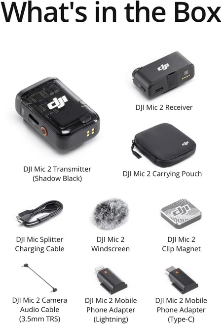Микрофон DJI Mic 2 TX+RX
