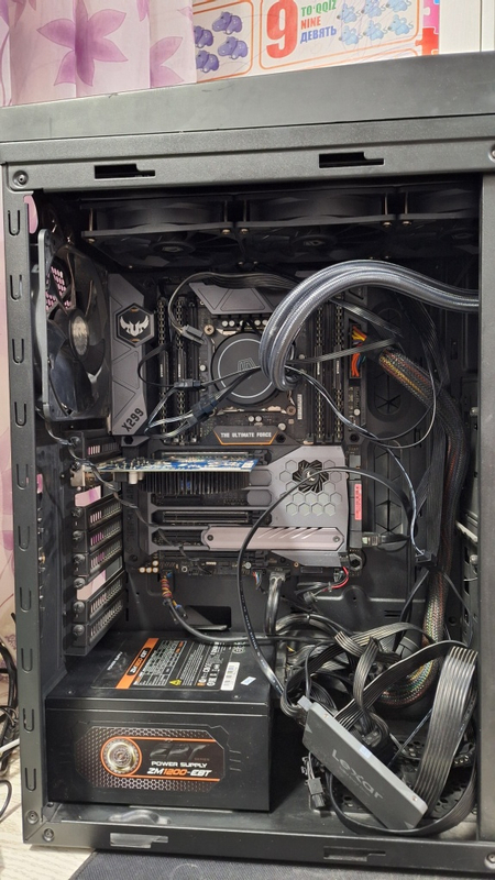 Core I9 7900x/Asus x299/DDR4 64 Gb/1200w Zalman
