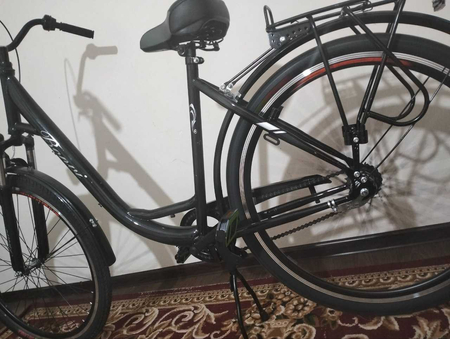 Buqa 28 velosiped amortizator bilan BONVI rangi qora
