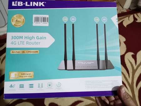 LB-LINK. 4G LTE Wifi aparati sotiladi