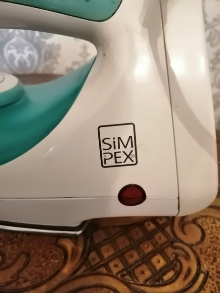 Утюг рабочий. Sim Pex.