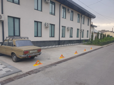 Парковочные барьеры. Доставка+установка