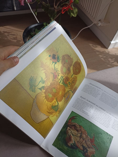 Большая книга про Ван Гога в картинках